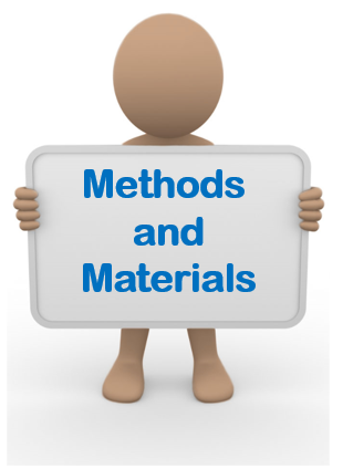 Materials And Methods Clipart
